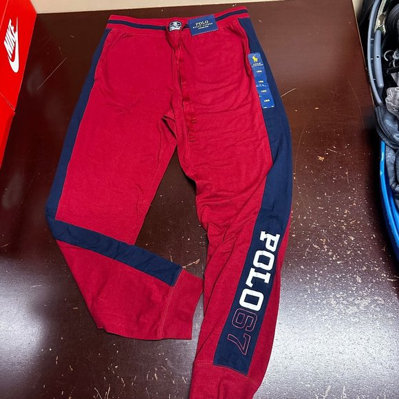 Polo Ralph Lauren | Pants | Polo Ralph Lauren Mens Red Elastic Waist ...
